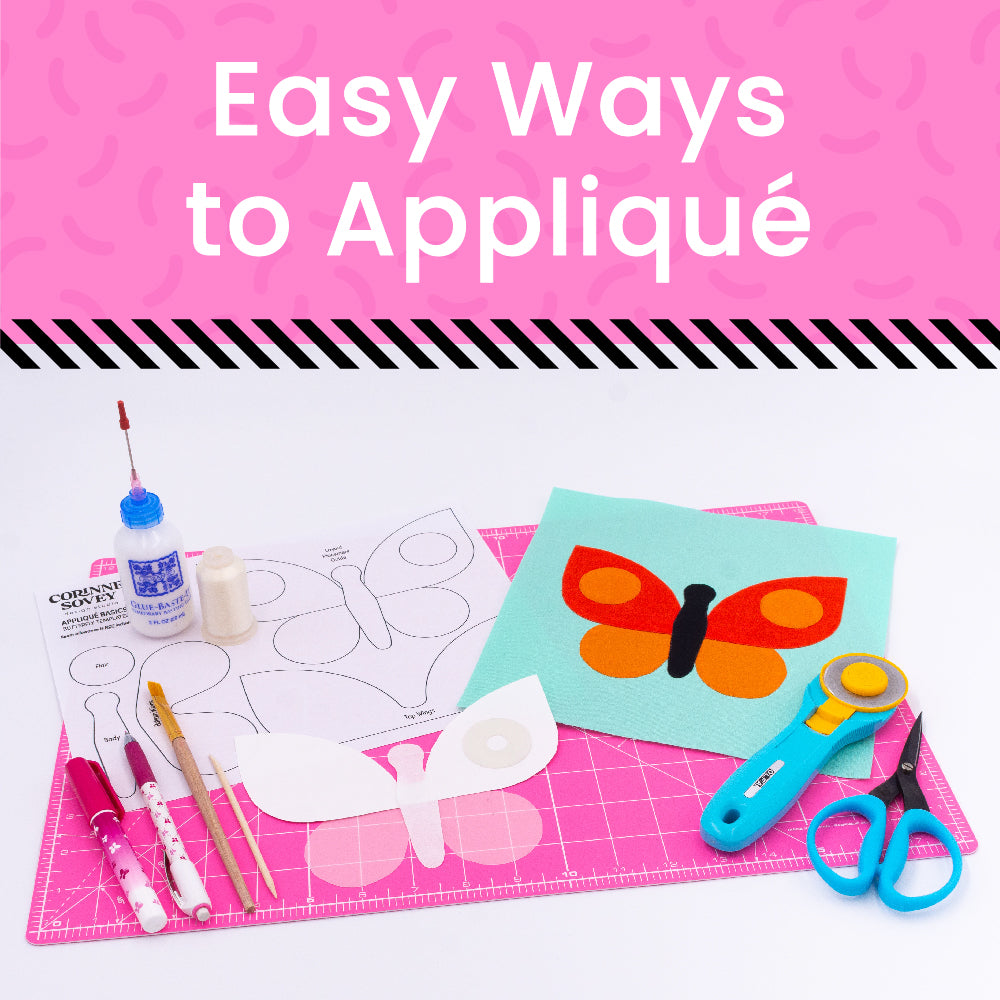 Easy Ways to Applique – Corinne Sovey Design Studio